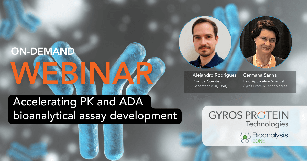Accelerating PK and ADA bioanalytical assay development by maximizing ...