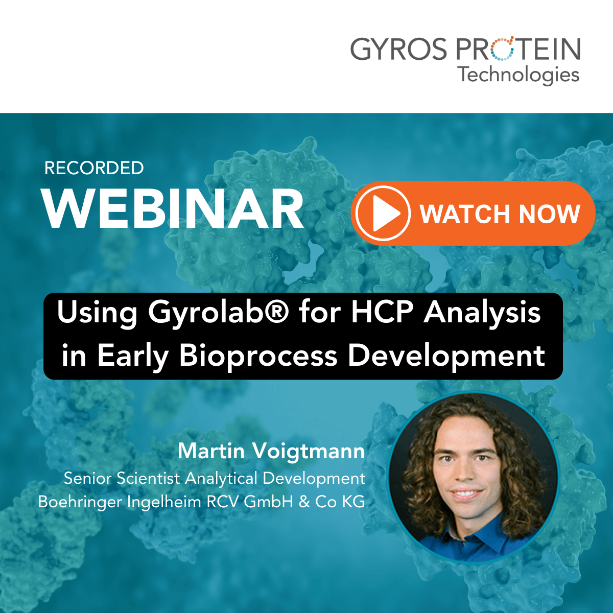 Using Gyrolab for HCP Analysis in Early Bioprocess Development